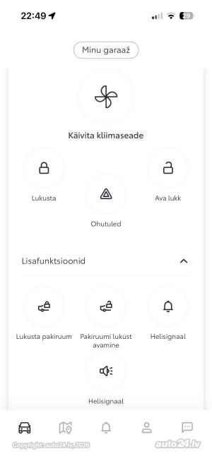 Белый Тойота Камри 2024 в Таллин, объемом двигателя 2.50 л и пробегом 17 тыс. км за 43999 €, фото 14 на AUTOMOTO.COM.LV