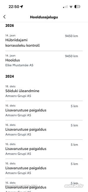 Белый Тойота Камри 2024 в Таллин, объемом двигателя 2.50 л и пробегом 17 тыс. км за 43999 €, фото 16 на AUTOMOTO.COM.LV