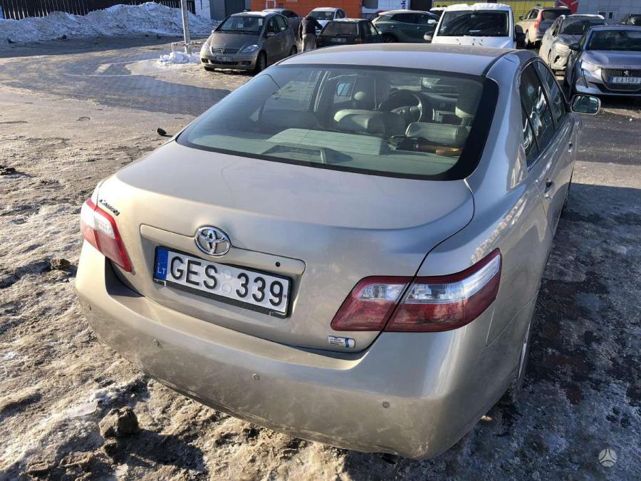Dzeltens Toyota Camry 2008 Viļņa, ar dzinēja tilpumu 2.36 L un nobraukumu 257 tūkst. km par 2499 €, foto 4 vietnē AUTOMOTO.COM.LV