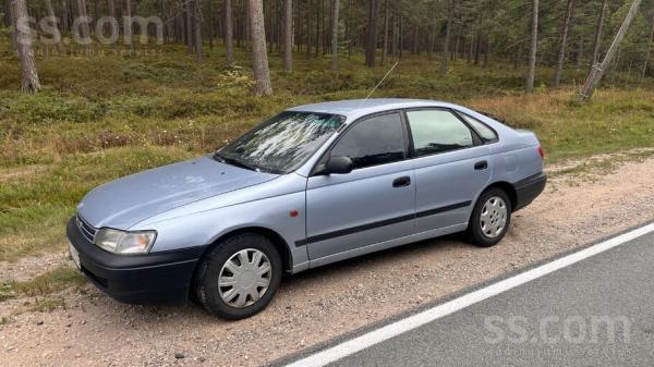 Синий Тойота Carina E 1994 в Юрмала, объемом двигателя 1.60 л и пробегом 307 тыс. км за 2000 €, фото 1 на AUTOMOTO.COM.LV
