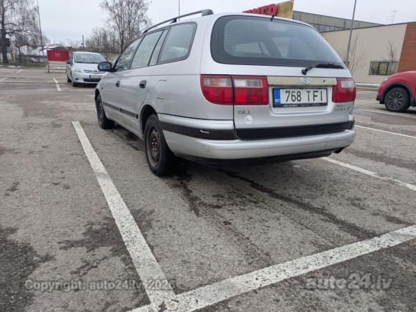 Grey Toyota Carina 1997 in Tartu, with an engine capacity of 1.60 L and mileage of 332 thousand km for 1500 €, photo 6 on AUTOMOTO.COM.LV