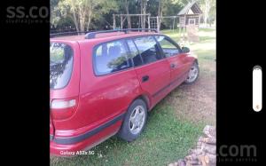 Sarkans Toyota Carina 1995 Daugavpils, ar dzinēja tilpumu 1.80 L un nobraukumu 366 tūkst. km par 1200 €, foto 5 vietnē AUTOMOTO.COM.LV
