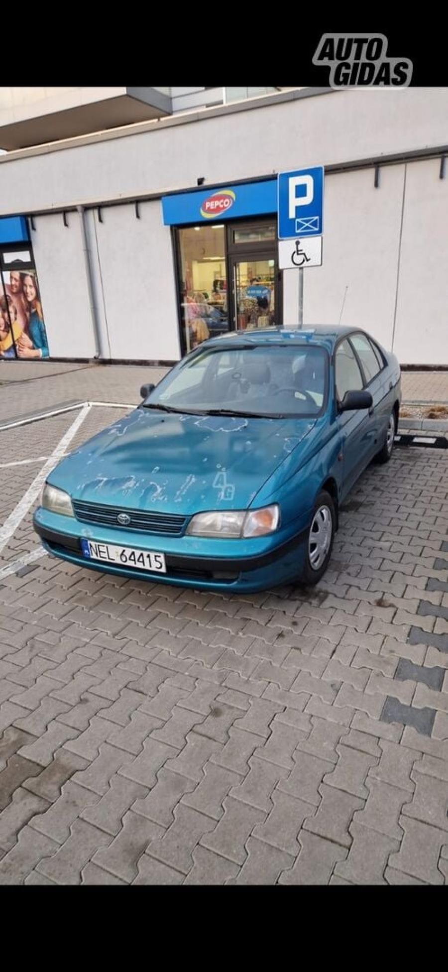 Toyota Carina 1996 Marijampole, ar dzinēja tilpumu 1.60 L un nobraukumu 241 tūkst. km par 1499 €, foto 3 vietnē AUTOMOTO.COM.LV