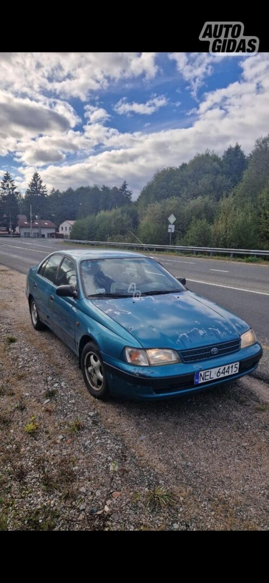 Toyota Carina 1996 Marijampole, ar dzinēja tilpumu 1.60 L un nobraukumu 241 tūkst. km par 1499 €, foto 5 vietnē AUTOMOTO.COM.LV