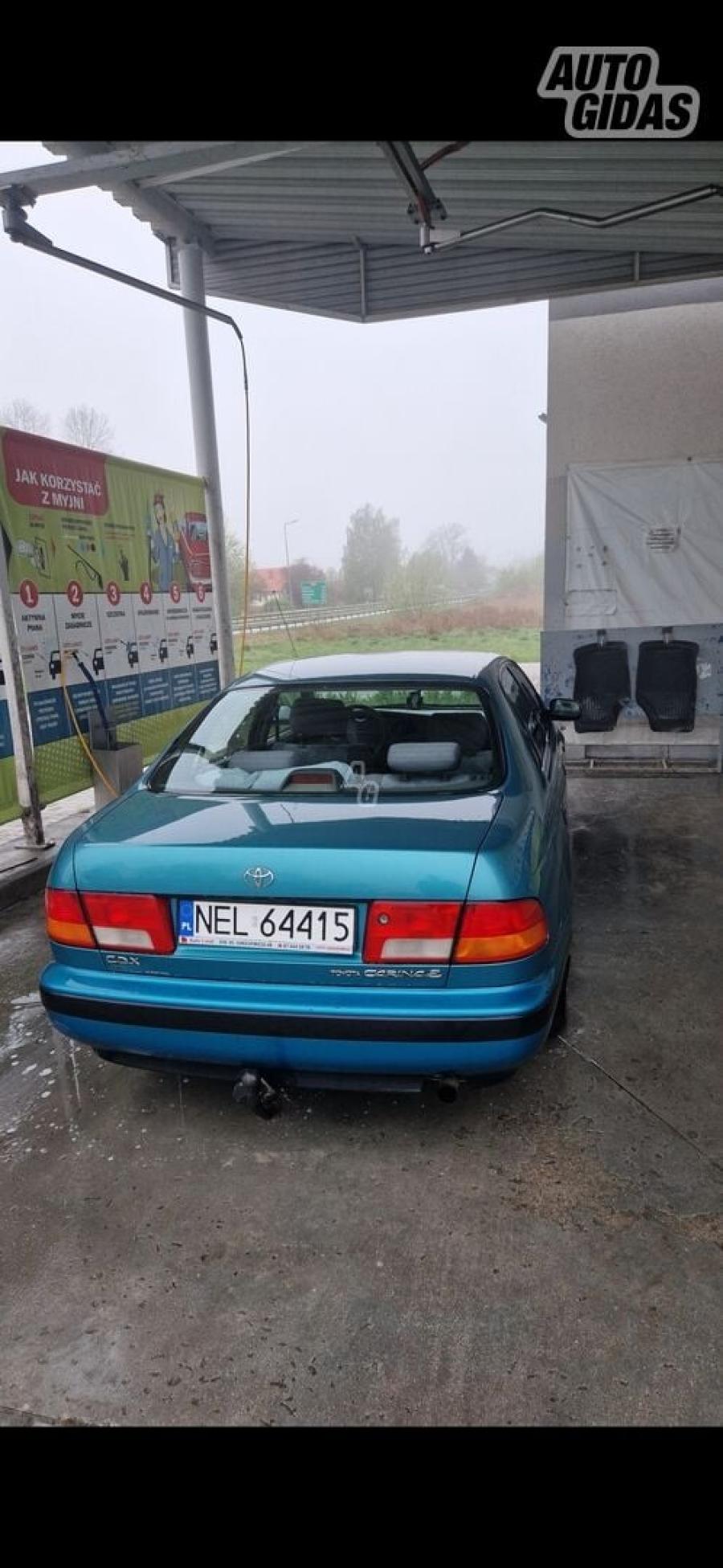 Toyota Carina 1996 Marijampole, ar dzinēja tilpumu 1.60 L un nobraukumu 241 tūkst. km par 1499 €, foto 7 vietnē AUTOMOTO.COM.LV