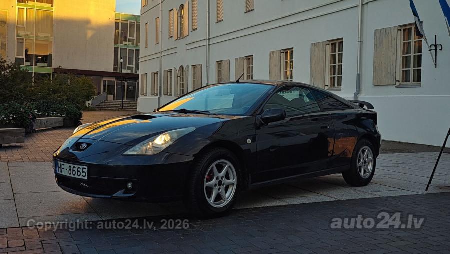 Melns Toyota Celica 2000 Pērnava, ar dzinēja tilpumu 1.80 L un nobraukumu 379 tūkst. km par 2850 €, foto 5 vietnē AUTOMOTO.COM.LV