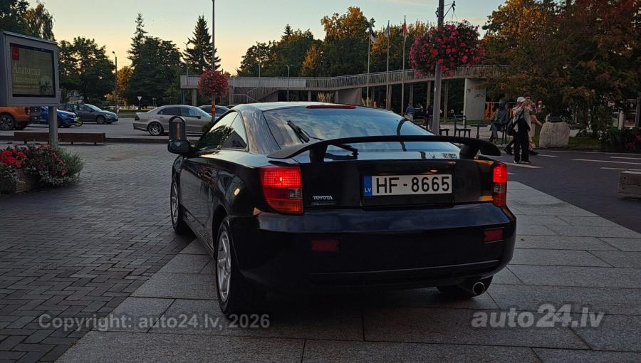 Melns Toyota Celica 2000 Pērnava, ar dzinēja tilpumu 1.80 L un nobraukumu 379 tūkst. km par 2850 €, foto 8 vietnē AUTOMOTO.COM.LV