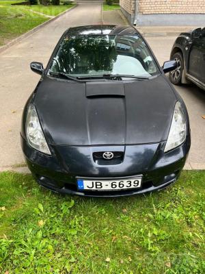 Toyota Celica 2001 in Ludza on AUTOMOTO.COM.LV Black Toyota Celica 2001 in Ludza, with an engine capacity of 1.80 L and mileage of 205 thousand km for 5000 β¬, photo 1 on AUTOMOTO.COM.LV