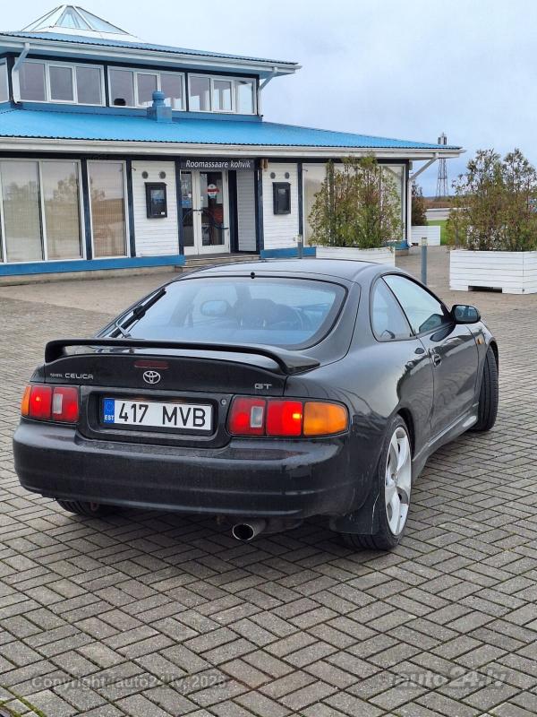 Black Toyota Celica 1996 in Tallinn, with an engine capacity of 2.00 L and mileage of 0 thousand km for 5000 €, photo 3 on AUTOMOTO.COM.LV