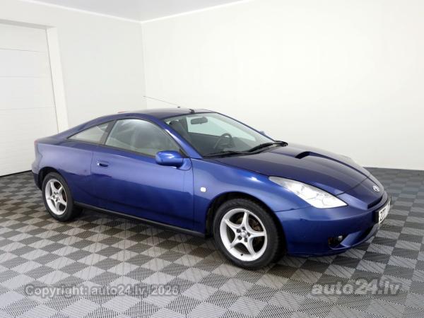 Blue Toyota Celica 2001 in Tallinn, with an engine capacity of 1.80 L and mileage of 212 thousand km for 2199 €, photo 1 on AUTOMOTO.COM.LV