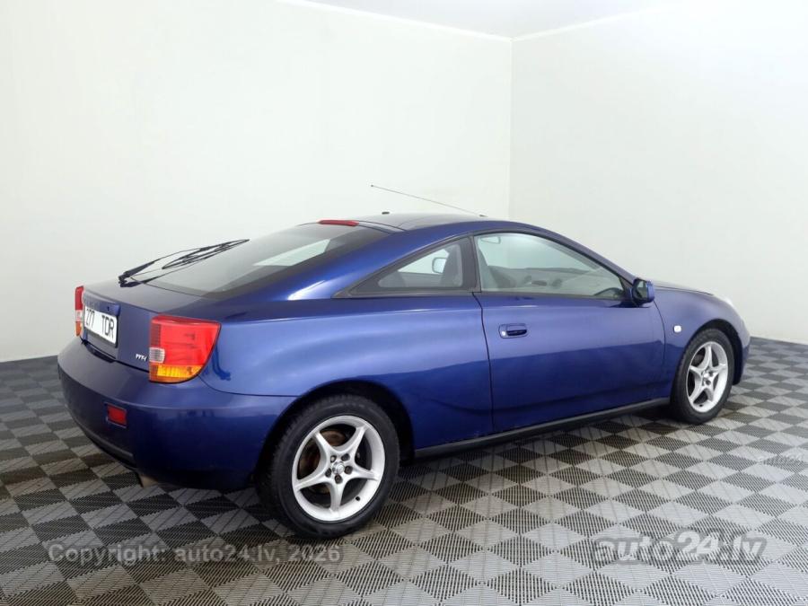 Zils Toyota Celica 2001 Tallina, ar dzinēja tilpumu 1.80 L un nobraukumu 212 tūkst. km par 2199 €, foto 3 vietnē AUTOMOTO.COM.LV