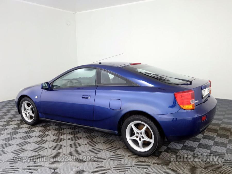 Zils Toyota Celica 2001 Tallina, ar dzinēja tilpumu 1.80 L un nobraukumu 212 tūkst. km par 2199 €, foto 4 vietnē AUTOMOTO.COM.LV