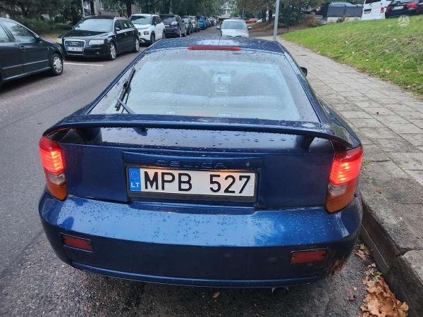 Zils Toyota Celica 2003 Viļņa, ar dzinēja tilpumu 1.79 L un nobraukumu 306 tūkst. km par 1600 €, foto 10 vietnē AUTOMOTO.COM.LV