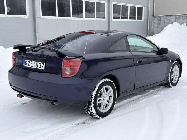 Blue Toyota Celica 2006 in Vilnius, with an engine capacity of 1.79 L and mileage of 225 thousand km for 2350 €, photo 4 on AUTOMOTO.COM.LV