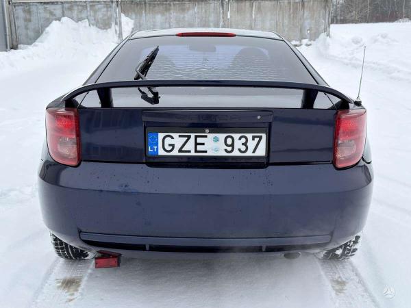 Blue Toyota Celica 2006 in Vilnius, with an engine capacity of 1.79 L and mileage of 225 thousand km for 2350 €, photo 9 on AUTOMOTO.COM.LV