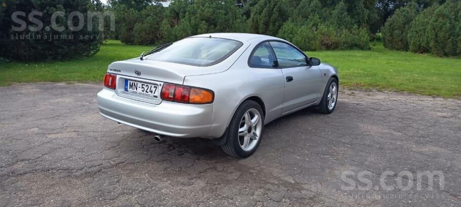 Pelēks Toyota Celica 1994 Liepāja, ar dzinēja tilpumu 1.80 L un nobraukumu 232 tūkst. km par 3350 €, foto 6 vietnē AUTOMOTO.COM.LV