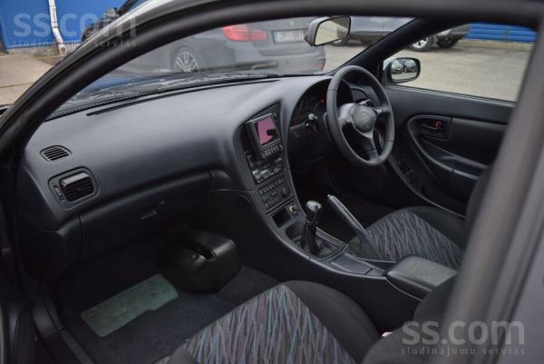 Grey Toyota Celica 1996 in Riga, with an engine capacity of 2.00 L and mileage of 150 thousand km for 18900 €, photo 4 on AUTOMOTO.COM.LV