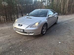 Pelēks Toyota Celica 2002 Alīta, ar dzinēja tilpumu 1.80 L un nobraukumu 294 tūkst. km par 3900 €, foto  vietnē AUTOMOTO.COM.LV