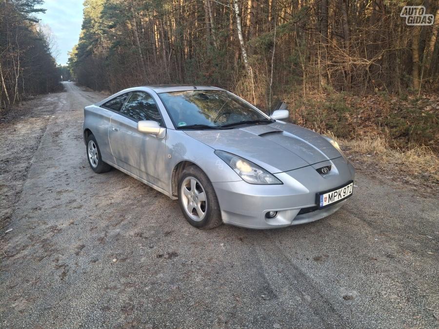 Pelēks Toyota Celica 2002 Alīta, ar dzinēja tilpumu 1.80 L un nobraukumu 294 tūkst. km par 3900 €, foto 5 vietnē AUTOMOTO.COM.LV