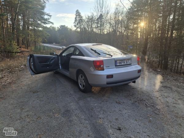 Pelēks Toyota Celica 2002 Alīta, ar dzinēja tilpumu 1.80 L un nobraukumu 294 tūkst. km par 3900 €, foto 9 vietnē AUTOMOTO.COM.LV
