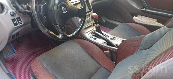 Pelēks Toyota Celica 2002 Rīga, ar dzinēja tilpumu 1.80 L un nobraukumu 187 tūkst. km par 2300 €, foto 2 vietnē AUTOMOTO.COM.LV