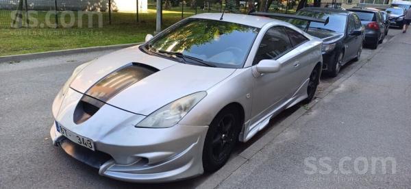 Pelēks Toyota Celica 2002 Rīga, ar dzinēja tilpumu 1.80 L un nobraukumu 187 tūkst. km par 2300 €, foto 6 vietnē AUTOMOTO.COM.LV