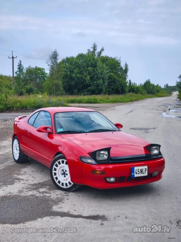 Red Toyota Celica 1990 in Tallinn, with an engine capacity of 2.20 L and mileage of 105 thousand km for 9000 €, photo 1 on AUTOMOTO.COM.LV