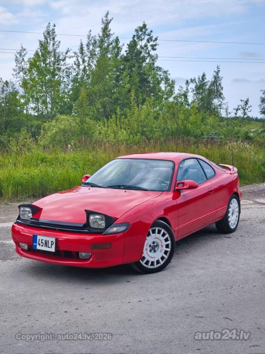 Red Toyota Celica 1990 in Tallinn, with an engine capacity of 2.20 L and mileage of 105 thousand km for 9000 €, photo 3 on AUTOMOTO.COM.LV