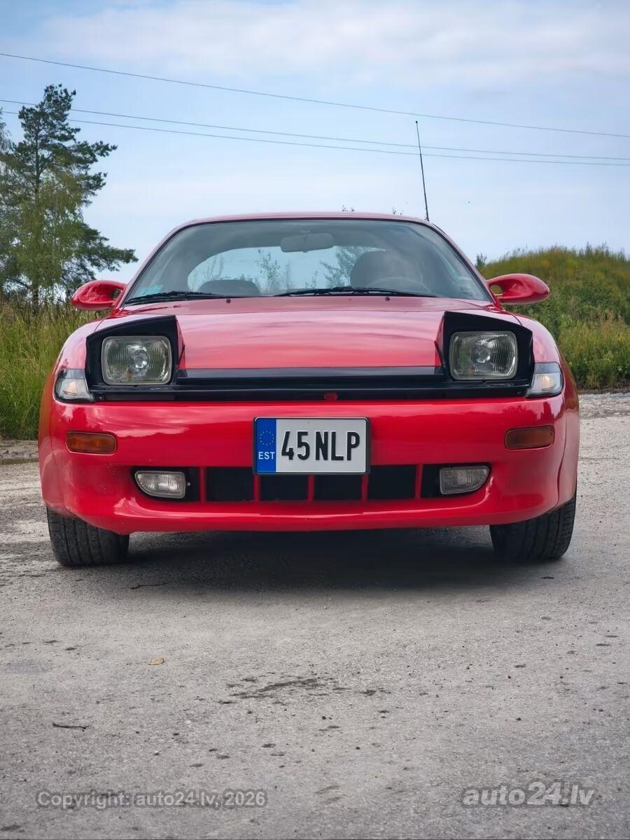 Red Toyota Celica 1990 in Tallinn, with an engine capacity of 2.20 L and mileage of 105 thousand km for 9000 €, photo 4 on AUTOMOTO.COM.LV