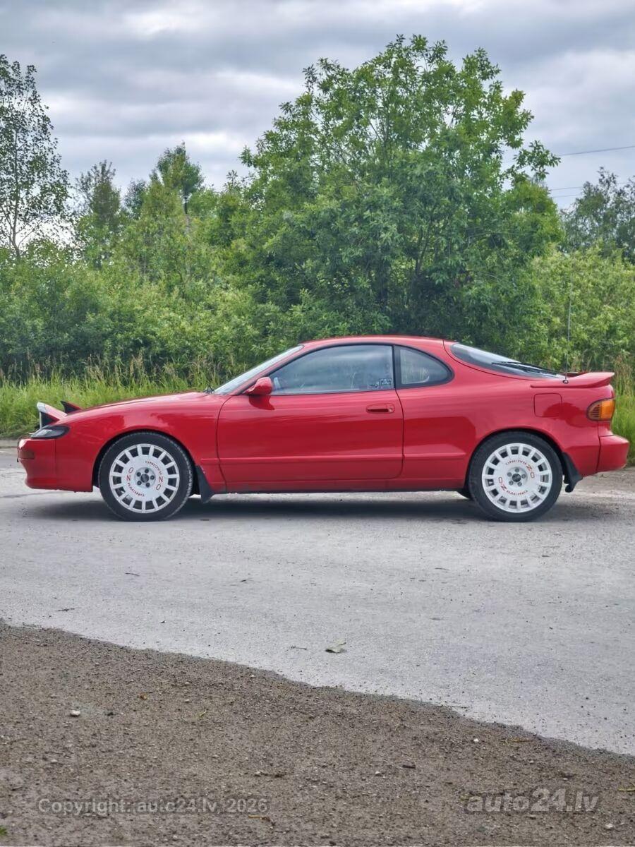 Red Toyota Celica 1990 in Tallinn, with an engine capacity of 2.20 L and mileage of 105 thousand km for 9000 €, photo 6 on AUTOMOTO.COM.LV