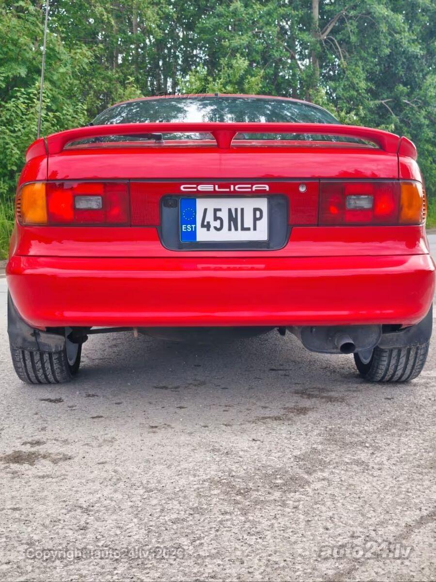 Red Toyota Celica 1990 in Tallinn, with an engine capacity of 2.20 L and mileage of 105 thousand km for 9000 €, photo 9 on AUTOMOTO.COM.LV
