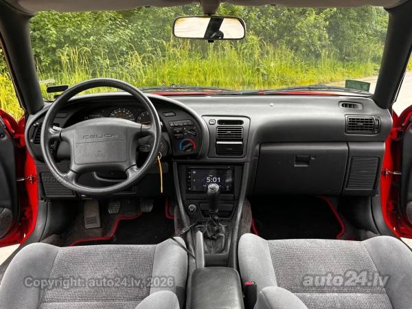 Red Toyota Celica 1990 in Tallinn, with an engine capacity of 2.20 L and mileage of 105 thousand km for 9000 €, photo 9 on AUTOMOTO.COM.LV