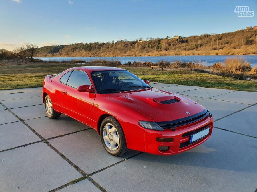 Red Toyota Celica 1992 in Kaunas, with an engine capacity of 2.00 L and mileage of 257 thousand km for 43000 €, photo 1 on AUTOMOTO.COM.LV
