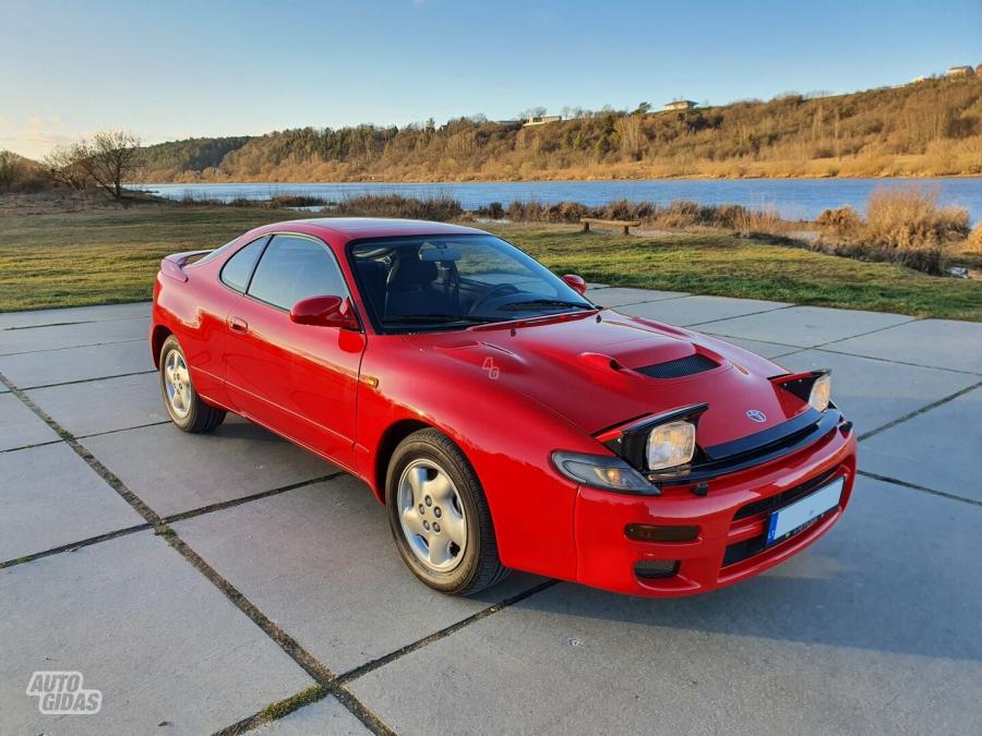 Red Toyota Celica 1992 in Kaunas, with an engine capacity of 2.00 L and mileage of 257 thousand km for 43000 €, photo 3 on AUTOMOTO.COM.LV