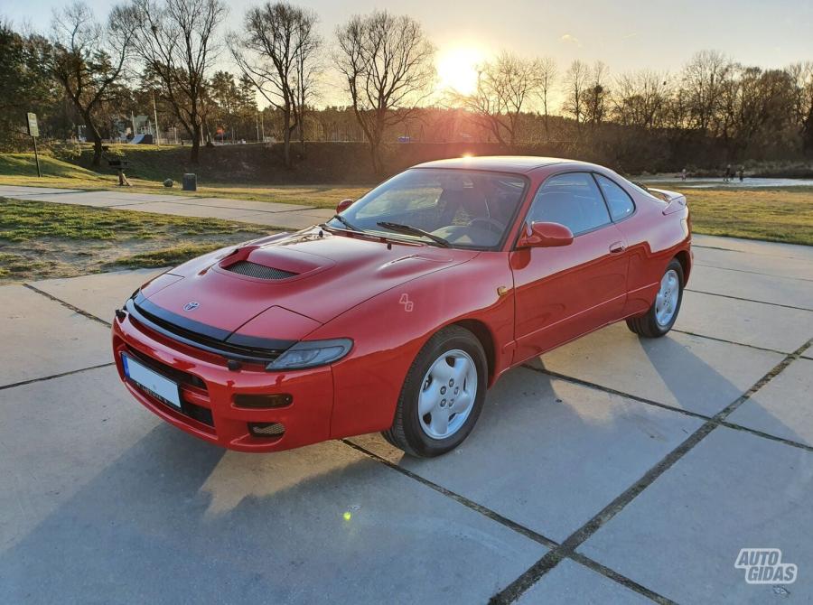 Red Toyota Celica 1992 in Kaunas, with an engine capacity of 2.00 L and mileage of 257 thousand km for 43000 €, photo 5 on AUTOMOTO.COM.LV
