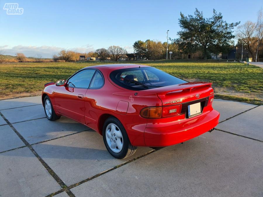 Red Toyota Celica 1992 in Kaunas, with an engine capacity of 2.00 L and mileage of 257 thousand km for 43000 €, photo 6 on AUTOMOTO.COM.LV