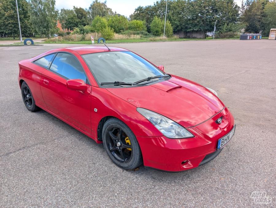 Red Toyota Celica 1999 in Kaunas, with an engine capacity of 1.80 L and mileage of 320 thousand km for 1800 €, photo 3 on AUTOMOTO.COM.LV