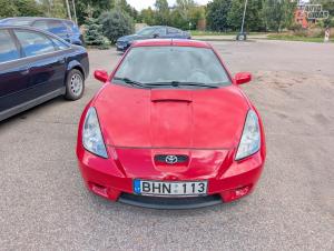 Red Toyota Celica 1999 in Kaunas, with an engine capacity of 1.80 L and mileage of 320 thousand km for 1800 €, photo 4 on AUTOMOTO.COM.LV