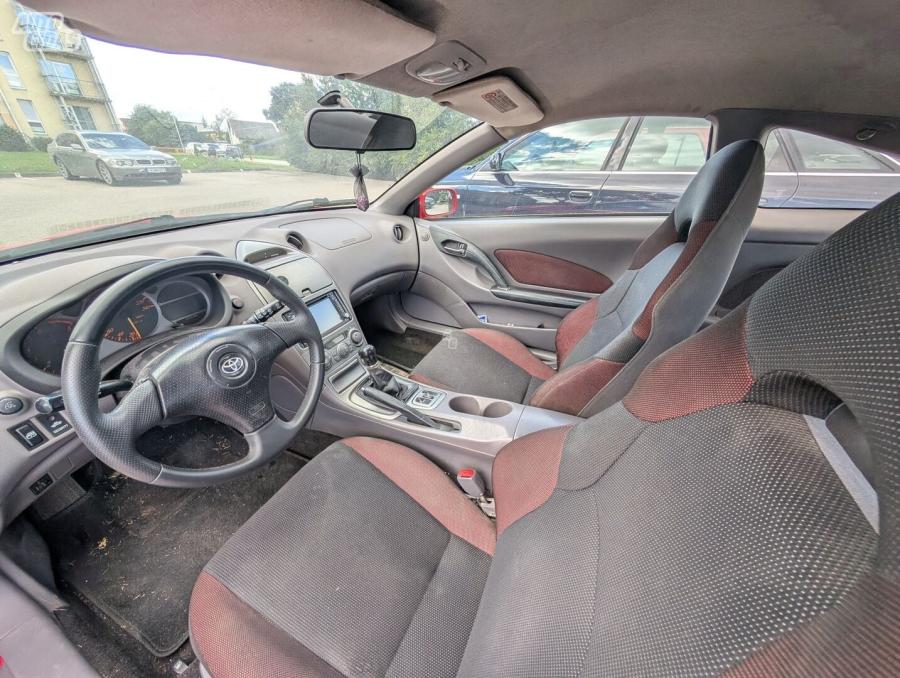 Red Toyota Celica 1999 in Kaunas, with an engine capacity of 1.80 L and mileage of 320 thousand km for 1800 €, photo 8 on AUTOMOTO.COM.LV