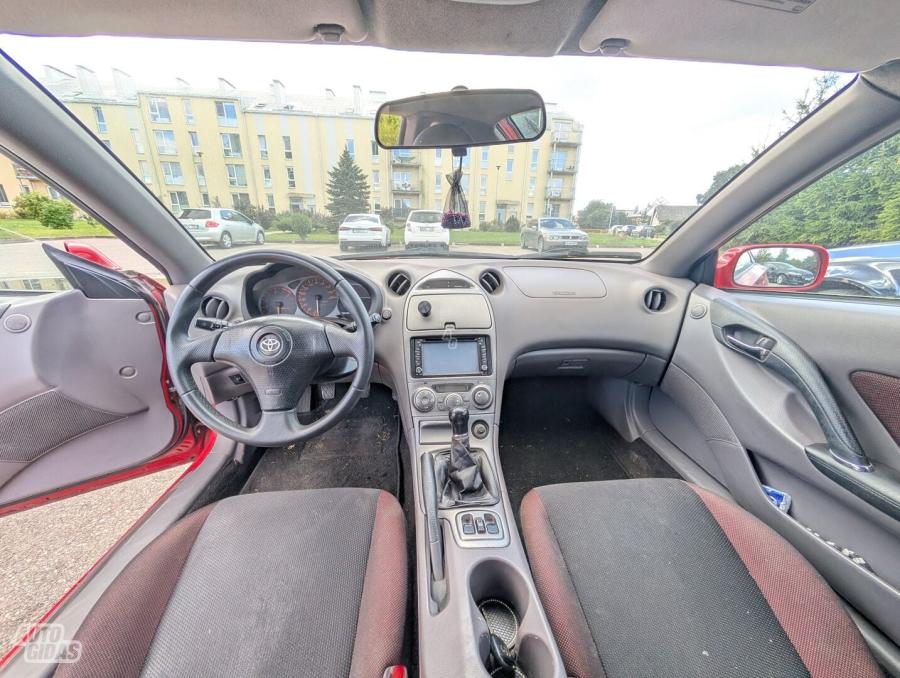 Red Toyota Celica 1999 in Kaunas, with an engine capacity of 1.80 L and mileage of 320 thousand km for 1800 €, photo 9 on AUTOMOTO.COM.LV