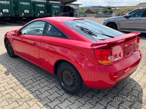 Red Toyota Celica 2001 in Tartu, with an engine capacity of 1.80 L and mileage of 245 thousand km for 5990 €, photo 3 on AUTOMOTO.COM.LV