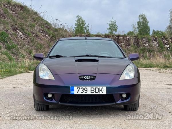 Violets Toyota Celica 2001 Tartu, ar dzinēja tilpumu 1.80 L un nobraukumu 307 tūkst. km par 3600 €, foto 1 vietnē AUTOMOTO.COM.LV