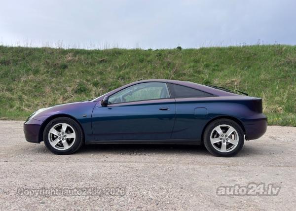 Violets Toyota Celica 2001 Tartu, ar dzinēja tilpumu 1.80 L un nobraukumu 307 tūkst. km par 3600 €, foto 3 vietnē AUTOMOTO.COM.LV