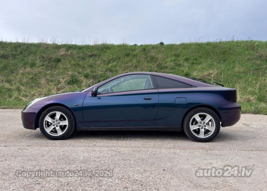 Violets Toyota Celica 2001 Tartu, ar dzinēja tilpumu 1.80 L un nobraukumu 307 tūkst. km par 3600 €, foto 4 vietnē AUTOMOTO.COM.LV
