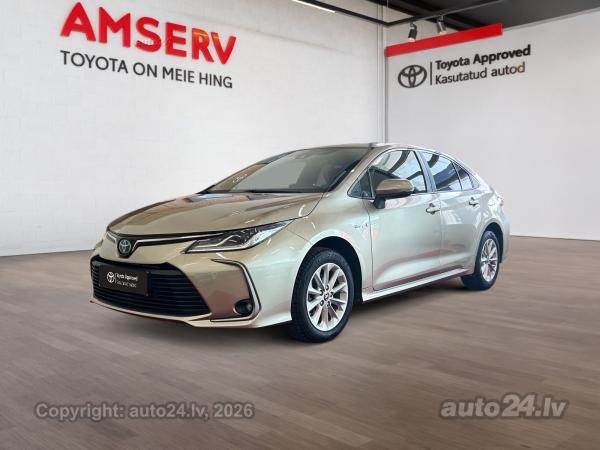 Smilšu krāsa Toyota Corolla 2020 Pērnava, ar dzinēja tilpumu 1.80 L un nobraukumu 145 tūkst. km par 16490 €, foto  vietnē AUTOMOTO.COM.LV