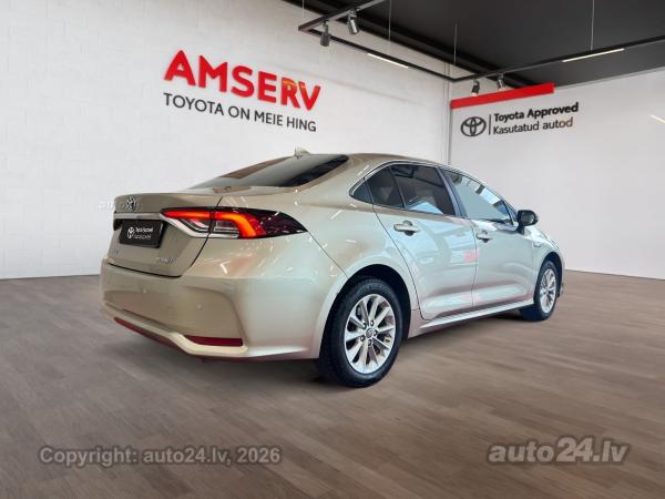 Smilšu krāsa Toyota Corolla 2020 Pērnava, ar dzinēja tilpumu 1.80 L un nobraukumu 145 tūkst. km par 16490 €, foto 2 vietnē AUTOMOTO.COM.LV