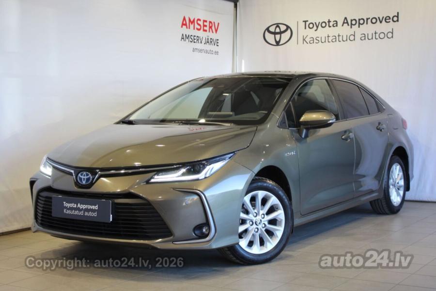 Smilšu krāsa Toyota Corolla 2021 Tallina, ar dzinēja tilpumu 1.80 L un nobraukumu 46 tūkst. km par 18990 €, foto 1 vietnē AUTOMOTO.COM.LV