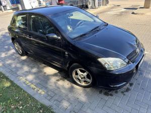 Black Toyota Corolla 2003 in Kaunas, with an engine capacity of 1.90 L and mileage of 347 thousand km for 410 €, photo 1 on AUTOMOTO.COM.LV