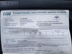 Черный Тойота Королла 2004 в Рига, объемом двигателя 2.00 л и пробегом 275 тыс. км за 1650 €, фото 22 на AUTOMOTO.COM.LV