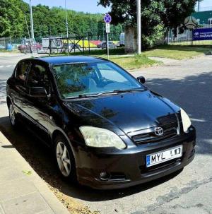 Черный Тойота Королла 2005 в Вильнюс, объемом двигателя 2.00 л и пробегом 342 тыс. км за 1490 €, фото  на AUTOMOTO.COM.LV